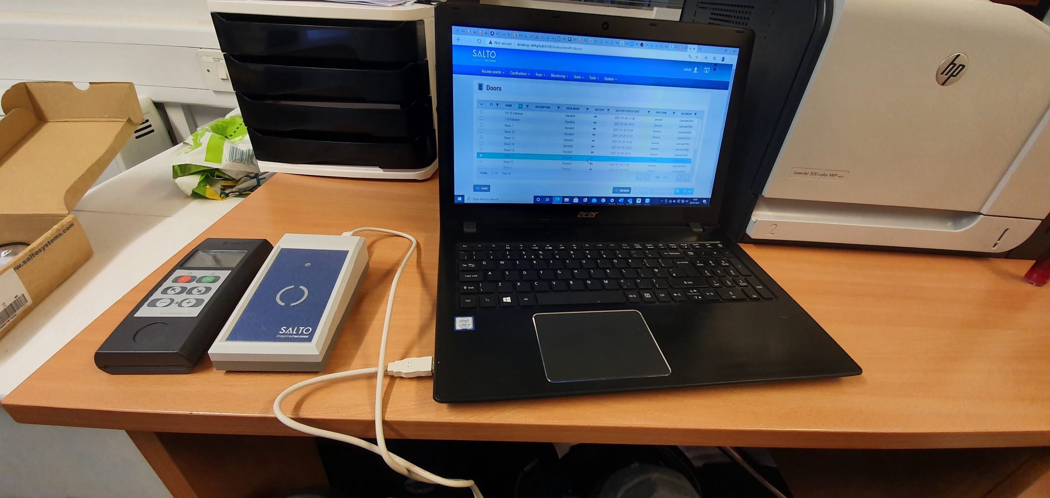 Keytrak - Another SALTO Access Control Installation…